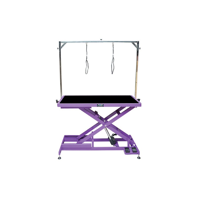 Mesa Eléctrica Callisto - Bajada máxima Violeta 125 cm x 65 cm ...