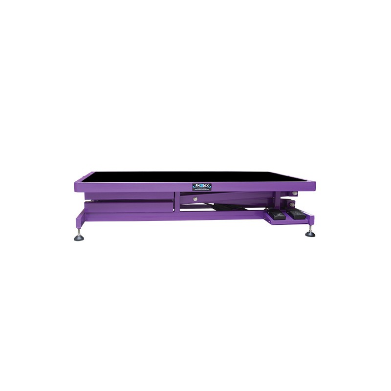 Mesa Eléctrica Callisto - Bajada máxima Violeta 125 cm x 65 cm ...